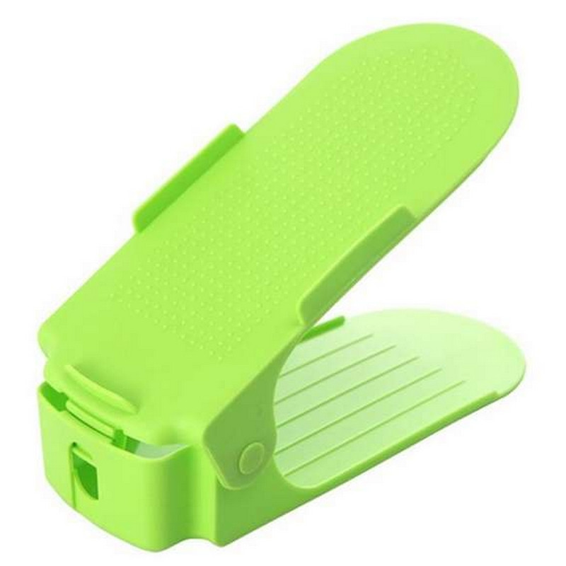 Двойная Подставка для Обуви Набор Shoes Organizer Зелёная 6 Штук ...