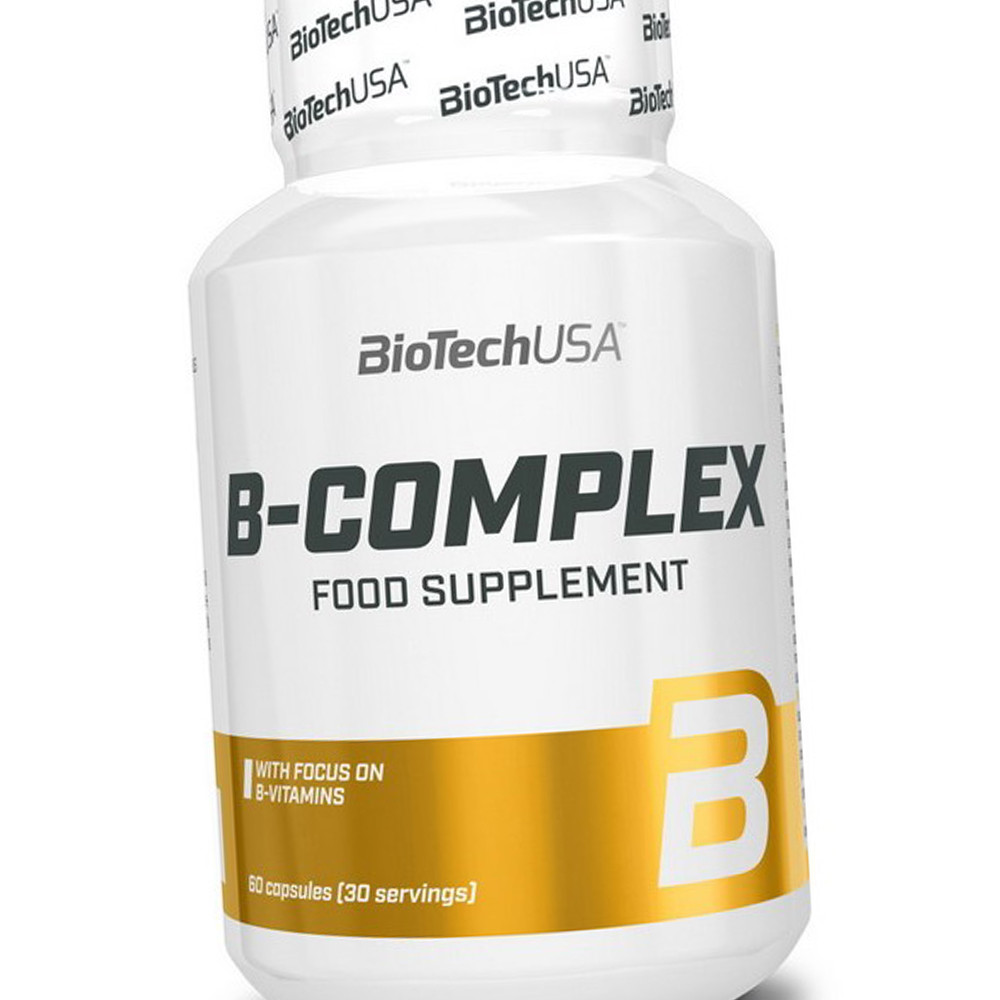 Витамин Б Комплекс BioTech Vitamin B-complex 60 Таблеток — Купить ...