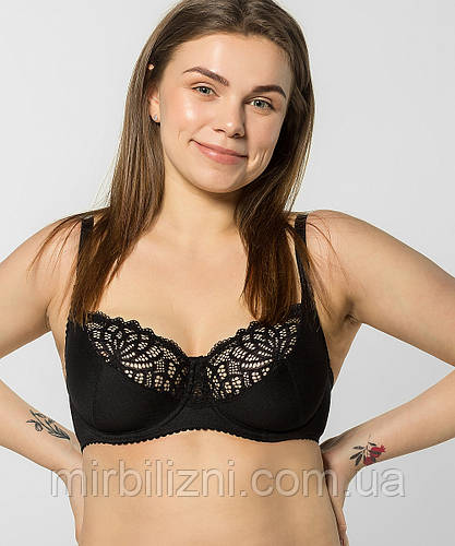 2503 Бюстгальтер TM MISSTYLE м'яка чашка чорний 85F 90D 95D (ID#2598270579), ціна: 617.50 ...