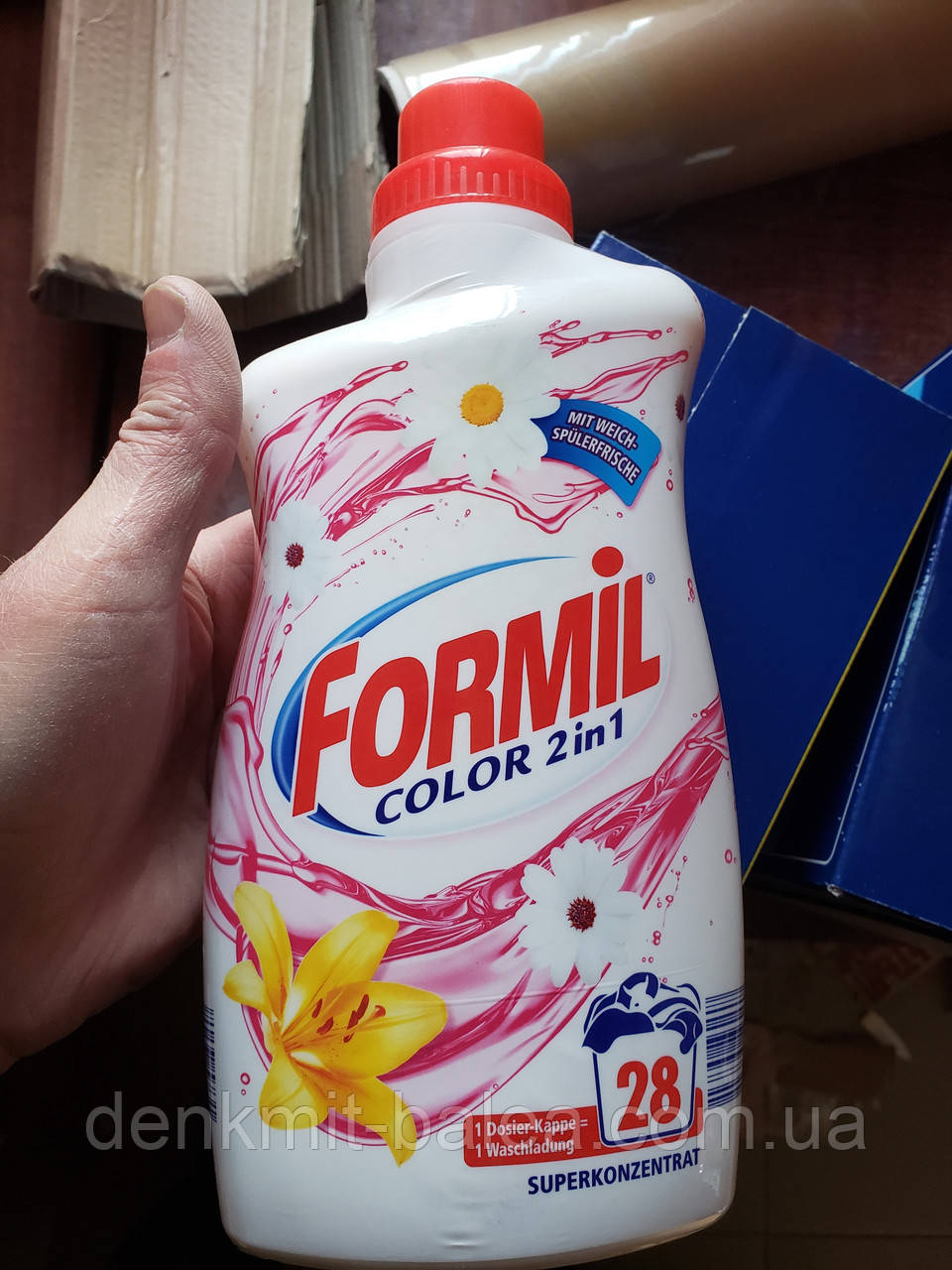 Гель Формил для стирки цветных тканей Formil Color 2in1 1000 мл ...