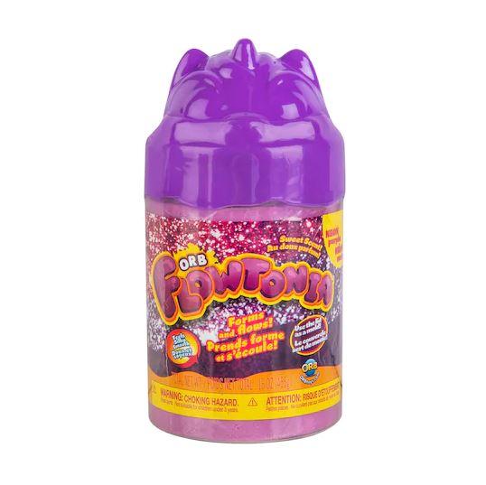 ORB Flowtoniа: кінетичний слаймо-пісок 'Веселі звірятка' фіолетовий ...