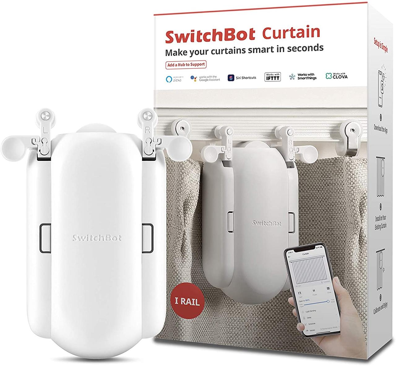 SwitchBot Curtain — робот, що розсуває штори Smart Life Tuya ...