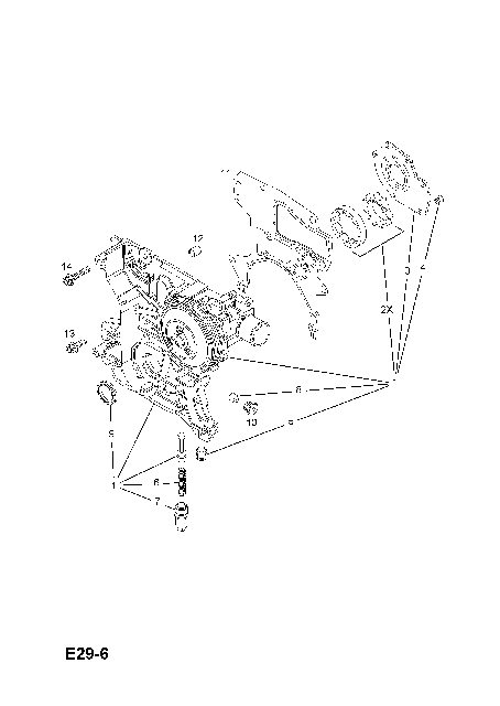 Заглушка маслонасоса GM 11099272 A14NEL A14NET A16XER A18XER Z14XEP ...
