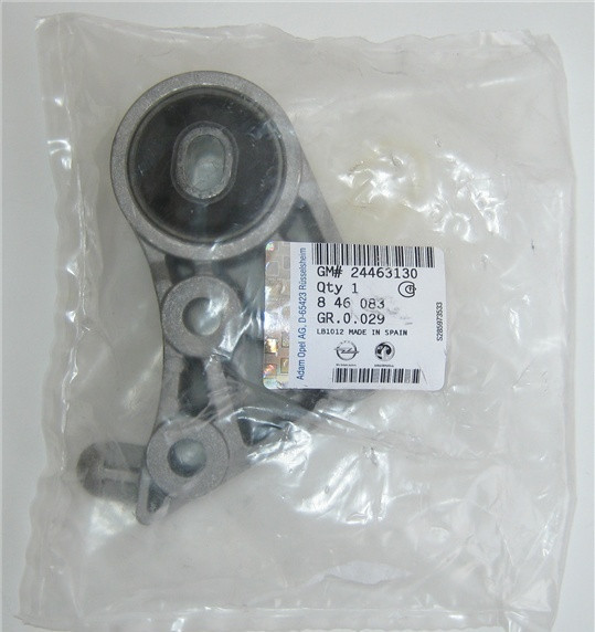 Кронштейн (подушка двигателя) задний GM 0846083 24463130 CORSA-C COMBO ...
