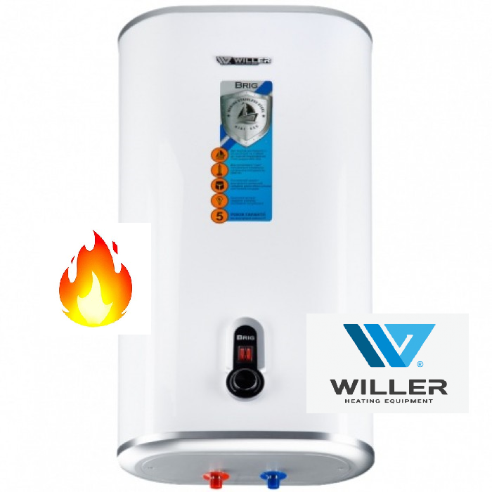 Водонагреватель Willer Ivb 80 Dr Brig Бойлер с Сухим Теном — в ...