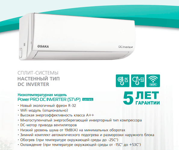 Купить WiFi модуль для кондиционера Osaka Power PRO DC INVERTER ...