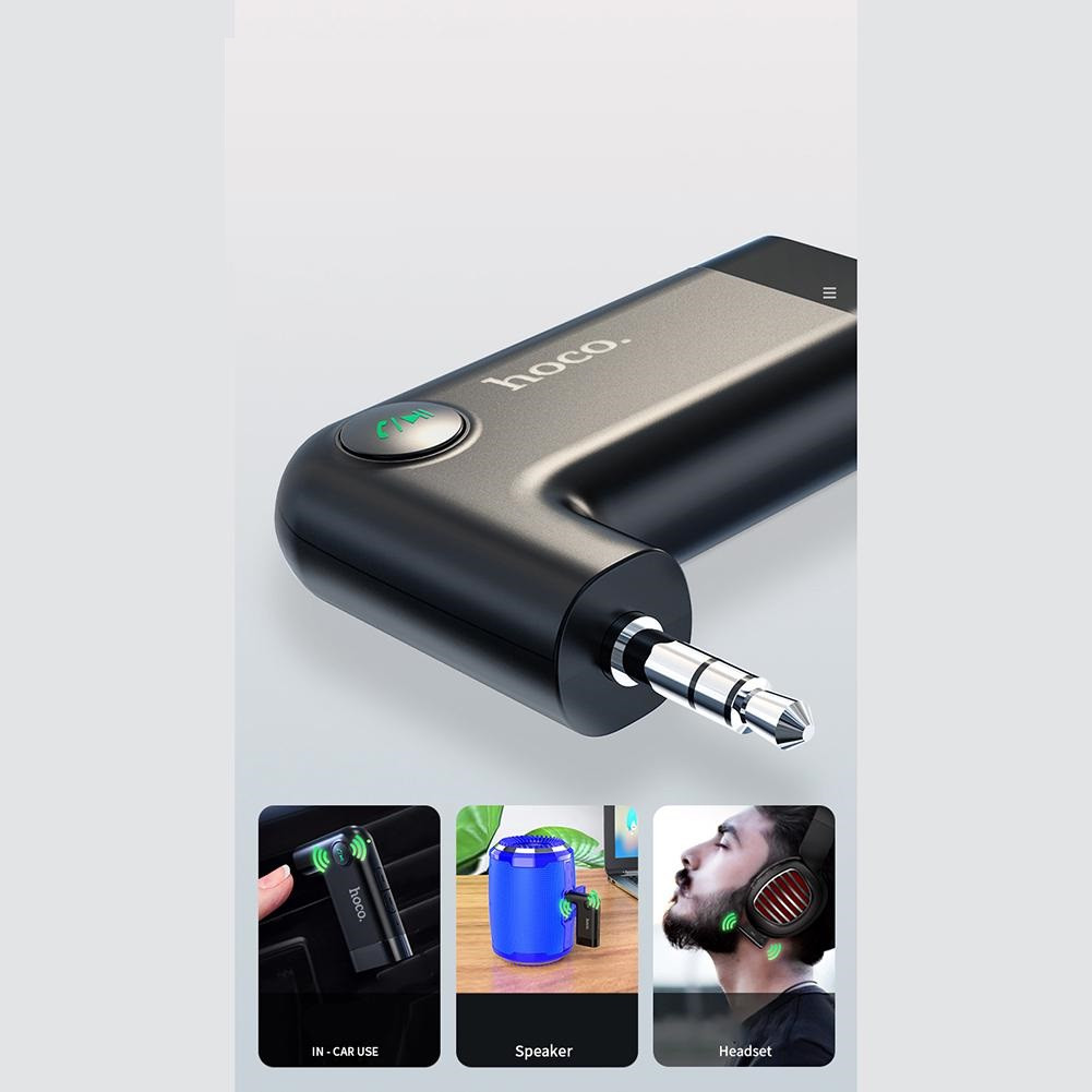 Bluetooth Ресивер Адаптер Hoco E53 Wireless Adapter Hands Free для ...
