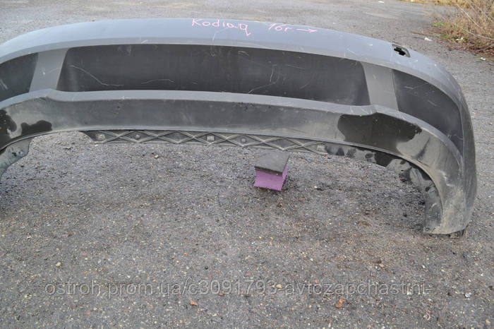 Спойлер (юбка) заднего бампера для Skoda Kodiaq 565807521, цена 2100 ...