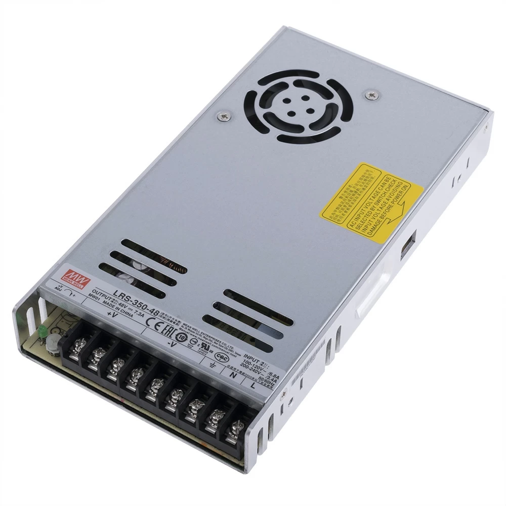Блок Питания Mean Well 350W 48V 7.3A IP20 LRS-350-48 — Купить Недорого ...