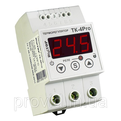 Купити Терморегулятор DigiTOP ТК-4Pro, ціна 1077.60 ₴ - Prom.ua (ID ...
