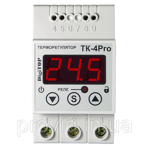Купити Терморегулятор DigiTOP ТК-4Pro, ціна 1077.60 ₴ - Prom.ua (ID ...