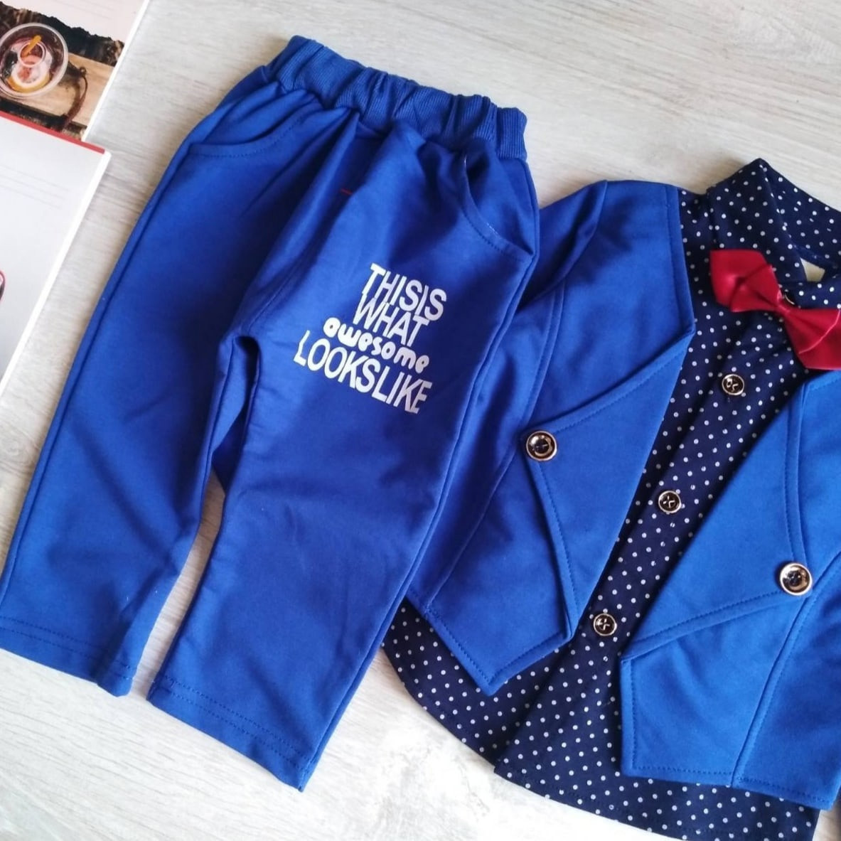 Нарядный костюм электрик для мальчика на 1год рост 80. Костюм на ...