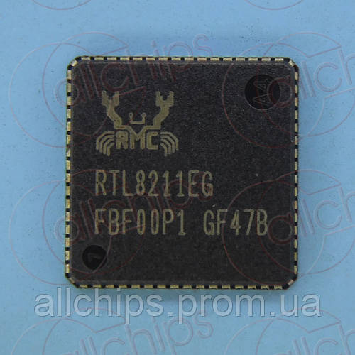 Купити Контролер Realtek Ethernet 1гбіт RTL8211EG-VB-CG QFN64, ціна 634 ...