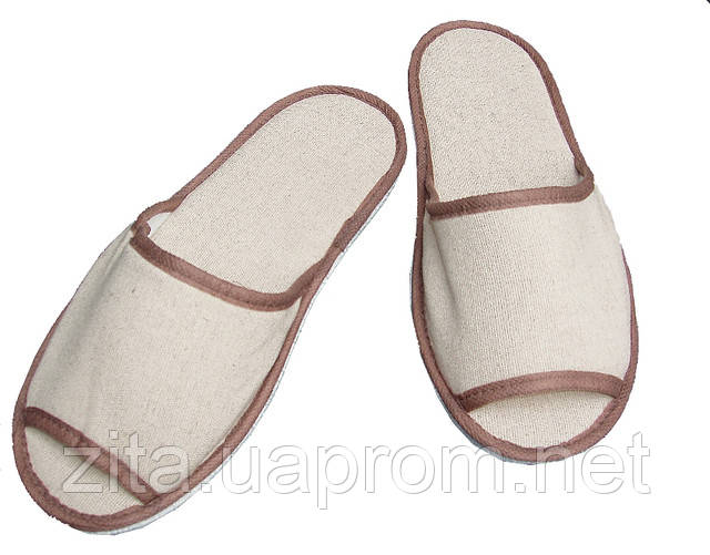 Тапочки из льна летние гостиничные оптом: продажа, цена в Киеве ...