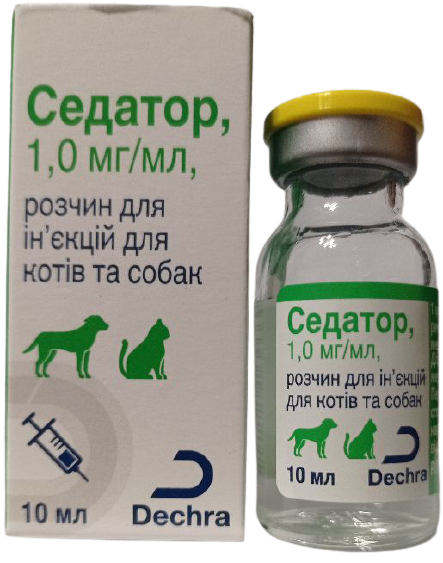 Седатор 1,0 мг/мл инъекционный раствор для получения седативного ...