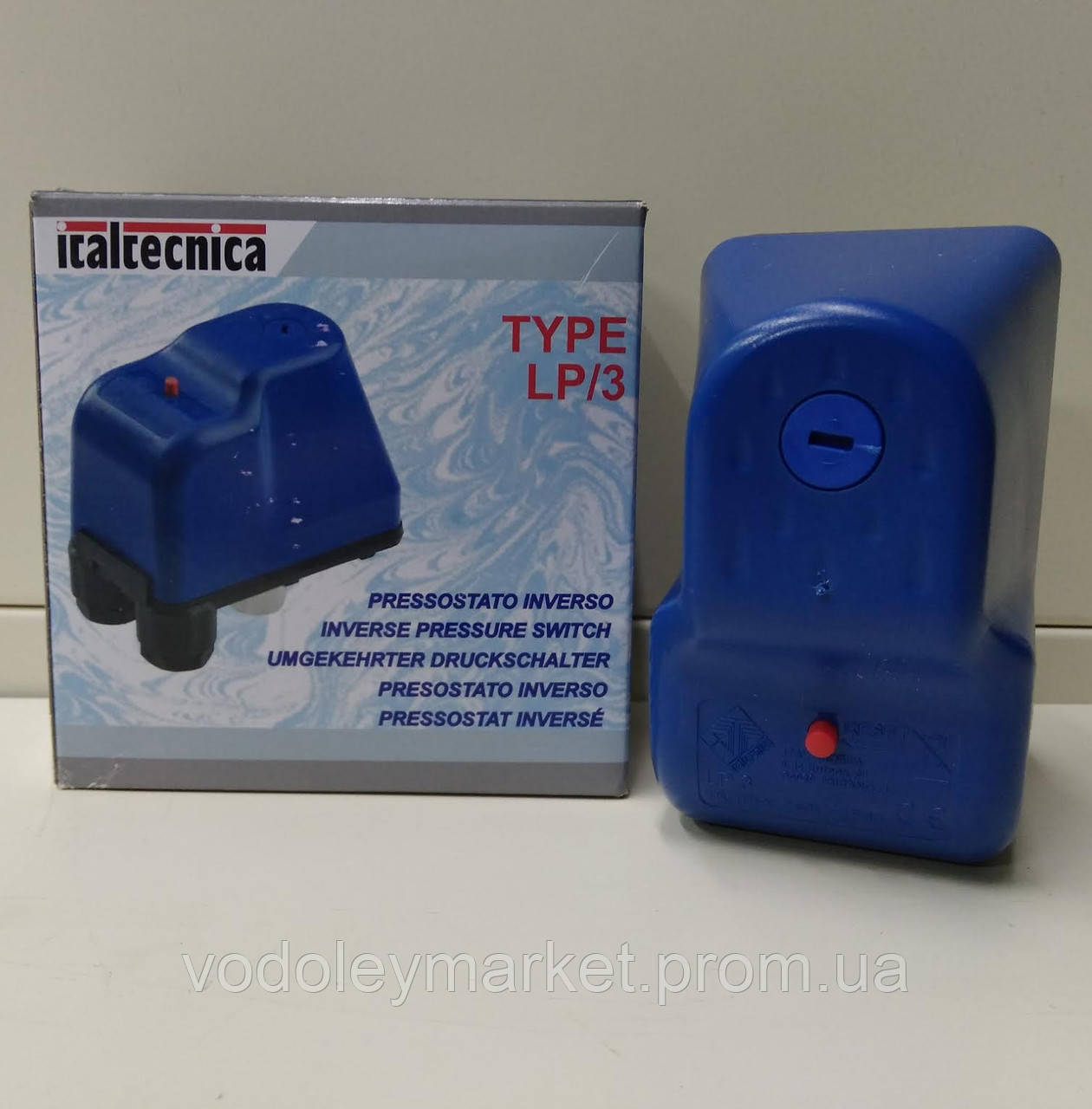 Купить Механическое реле давления с защитой от сухого хода. Italtecnica ...