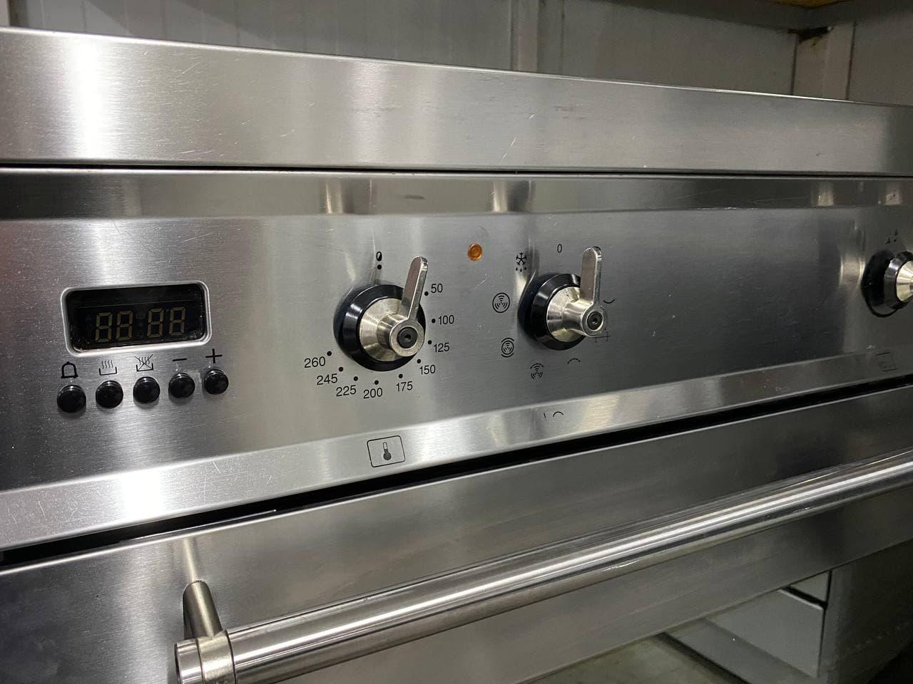 Индукционная плита SMEG 90см духовка электрическая Стеклокерамическая ...