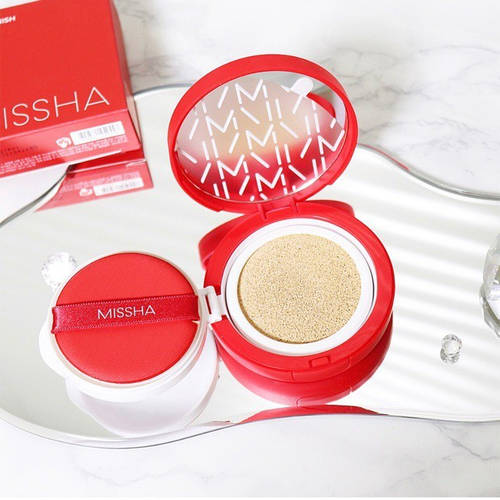 Кушон для обличчя з матовим фінішем Missha Velvet Finish Cushion SPF50 ...