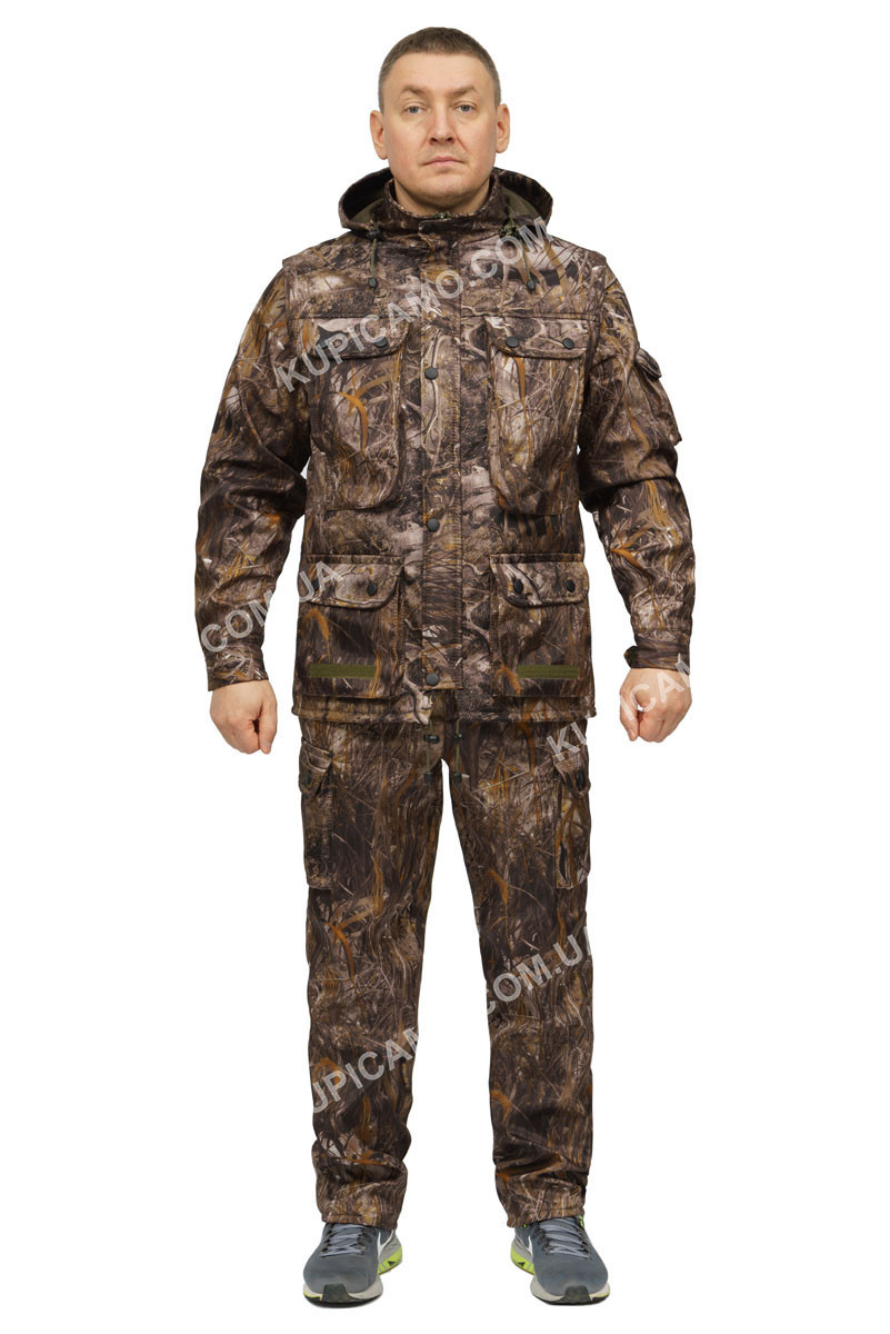 Костюм "Єгер 2" утеплений на флісі трансформер для рибалок і мисливців ...