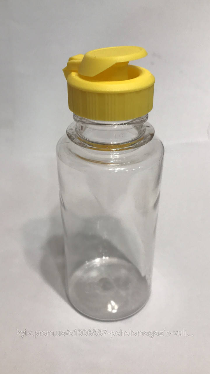 Флакон пластиковый 100 мл с крышкой флип-топ (ID#1533843507), цена: 6. ...