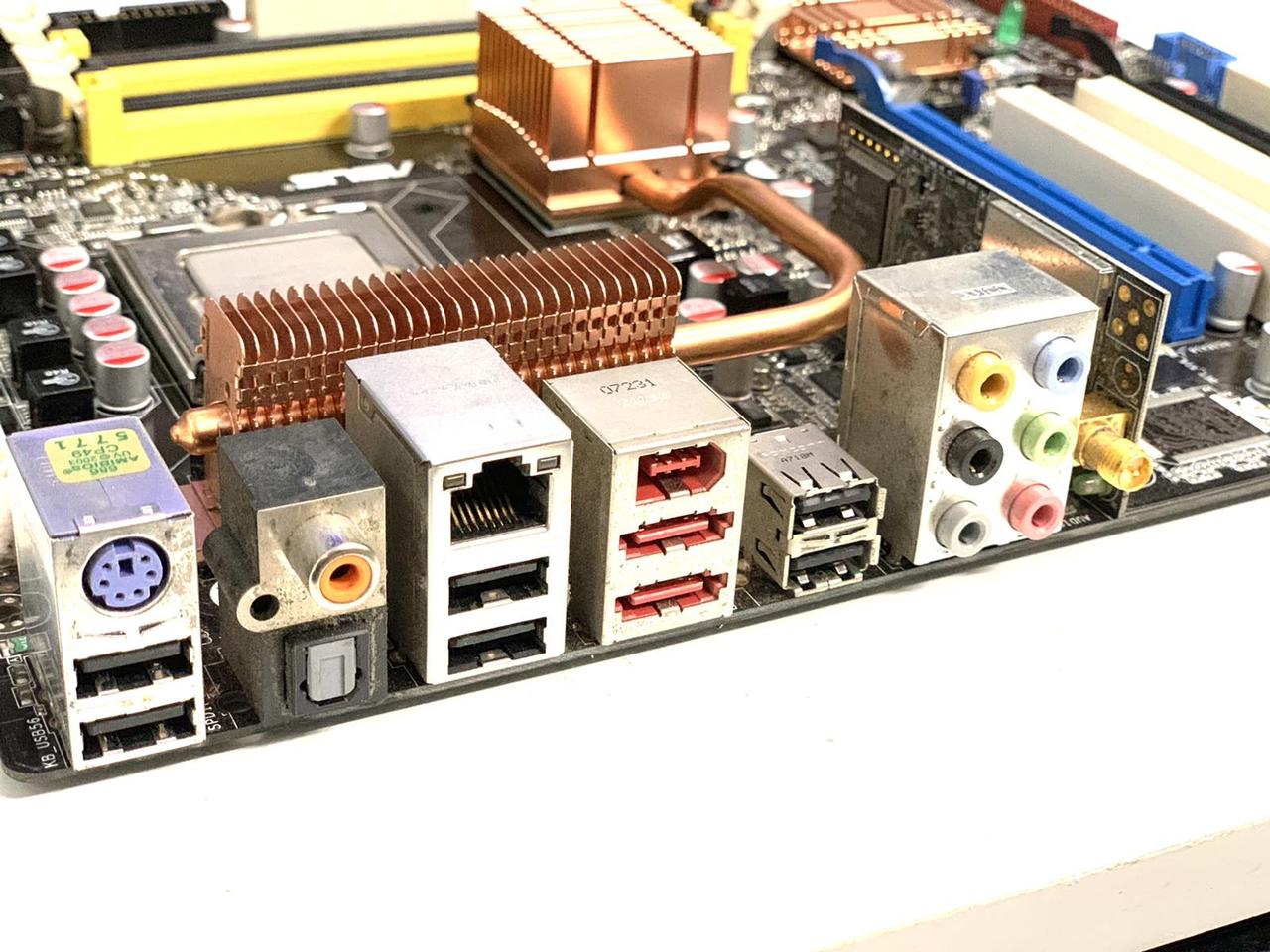 Купить Материнская плата ASUS P5K-E/WiFi-AP (Socket LGA775, Intel P35 ...