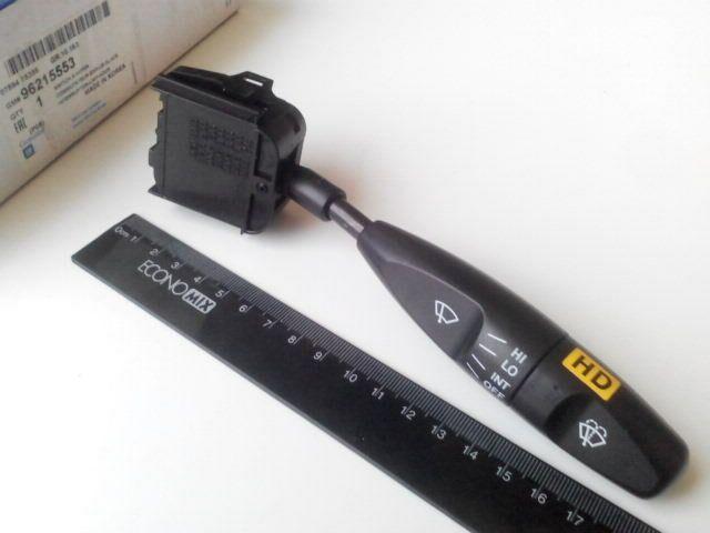 Рычаг (на тубус) переключения стеклоочистителя Nexia, "GM" (96215553 ...