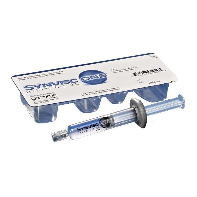 SYNVISC ONE INJ 48 МГ / 6 МЛ, 1 ПОПЕРЕДНЬО НАПОВНЕНИЙ ШПРИЦ ...