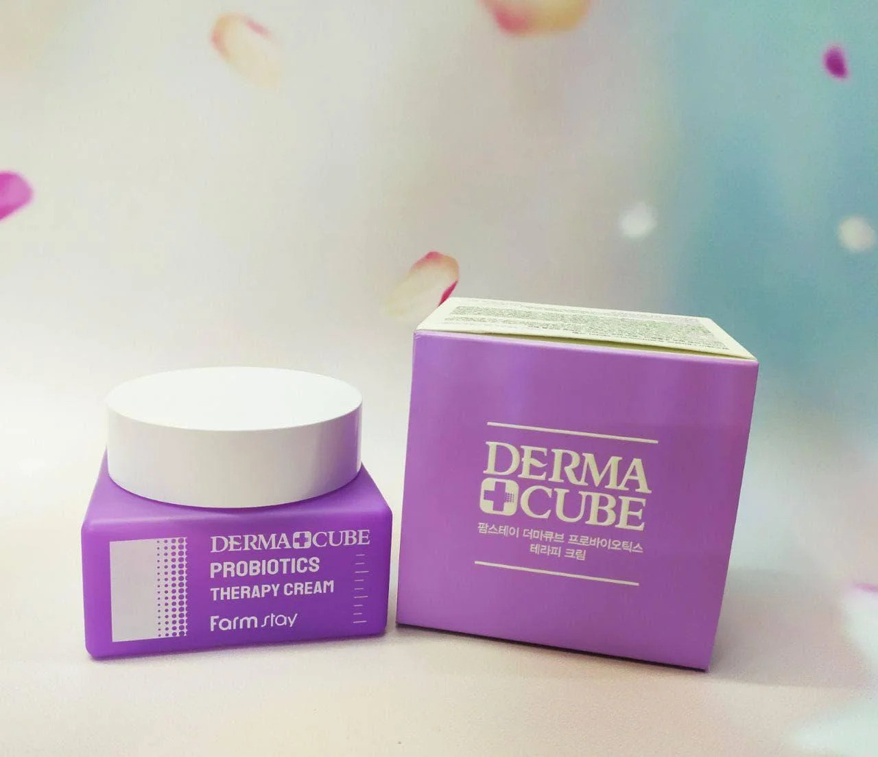 Антивозрастной Крем для Лица с Пробиотиками Farm Stay Derma Cube ...