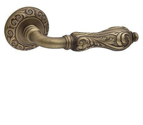 Дверна ручка FIMET Flora матова бронза (ID#1536159375), цена: 4339 ...