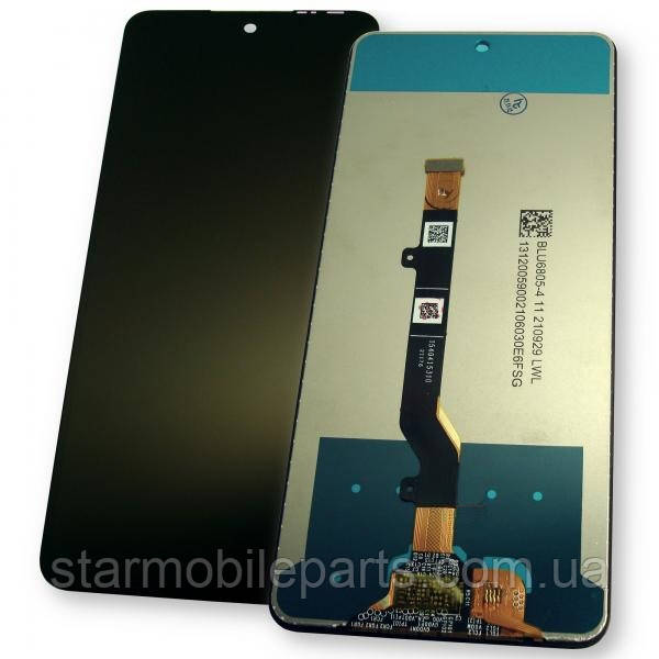 Дисплей Infinix Hot 11S l X6812 | X6812B + сенсор черный | модуль (ID ...