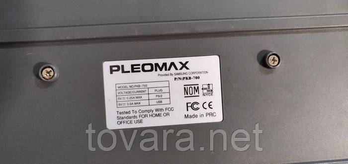 Брендова клавіатура Pleomax PKB-700 PS/2 No 210111 (ID#1536319539 ...