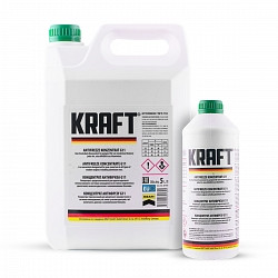 Антифриз концентрат KRAFT G11 Green Зелений 1,5л, ціна: 331.63 ...