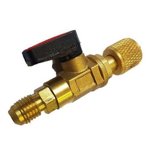 Кран для заправки фреона под баллон R600a (1/4") REF702UN (ID ...
