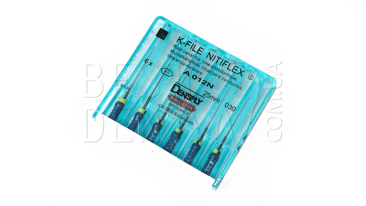 Купити Dentsply K-files NITIFLEX #30, ціна 243 ₴ - Prom.ua (ID# 862035669)