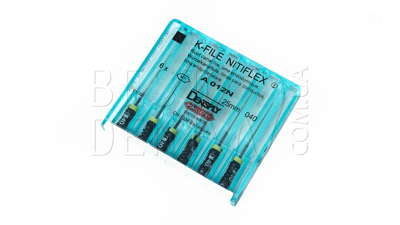 Купить Dentsply K-files NITIFLEX #40, цена 250 грн — Prom.ua (ID#862037332)