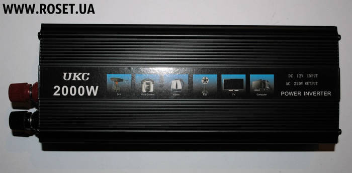 Купить Инвертор преобразователь напряжения - UKC Inverter I-Power SSK 2000W (12V - 220V), цена ...