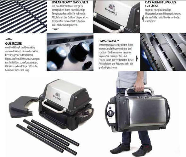 Газовый гриль Porta Chef PRO Broil King 950653, цена 10900 грн — Prom ...