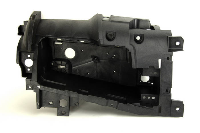 Корпус левой фары Вольво ФШ/ Кронштейн левой фары VOLVO FH 12, FH 16 ...