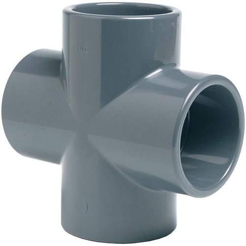 Купить Крестовина PVC PN 16 110mm (110mm), цена 894.30 грн — Prom.ua ...