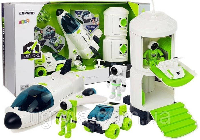 Игровой набор Космическая станция космический корабль техника ...