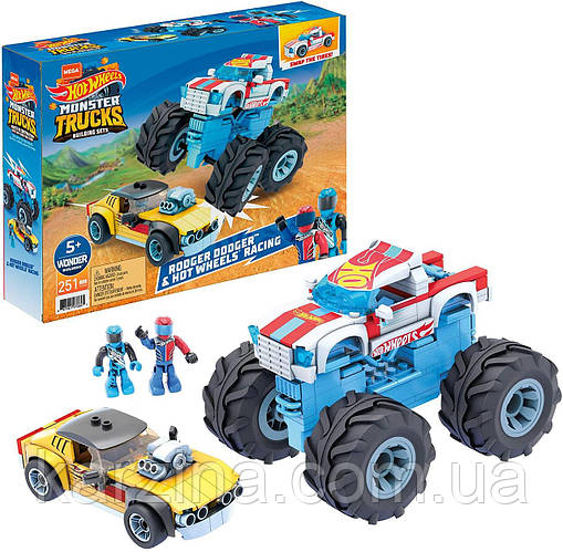 Набор машинок конструктор Хот Вилс Mega Construx Hot Wheels Monster ...