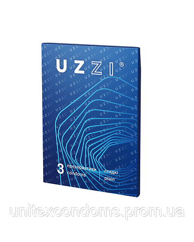 Презервативы UZZI №3 plain гладкие, цена 6 грн — Prom.ua (ID#1252251893)