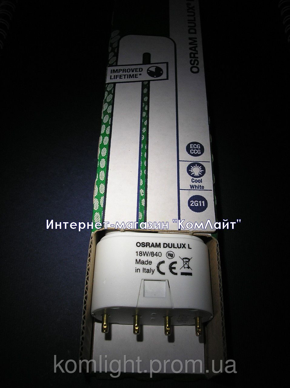 Лампа OSRAM Dulux L 18W/840 2G11 (ID#195267519), цена: 192 ₴, купить на Prom.ua