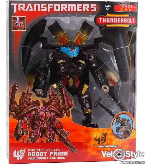 Робот-Трансформер thunderbolt 20111-1 звук,світло, ціна 474 грн — Prom ...