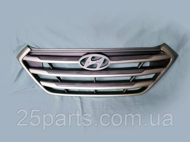 Решетка радиатора Hyundai Tucson (2016-2018) матовая. Китай. 86352 ...