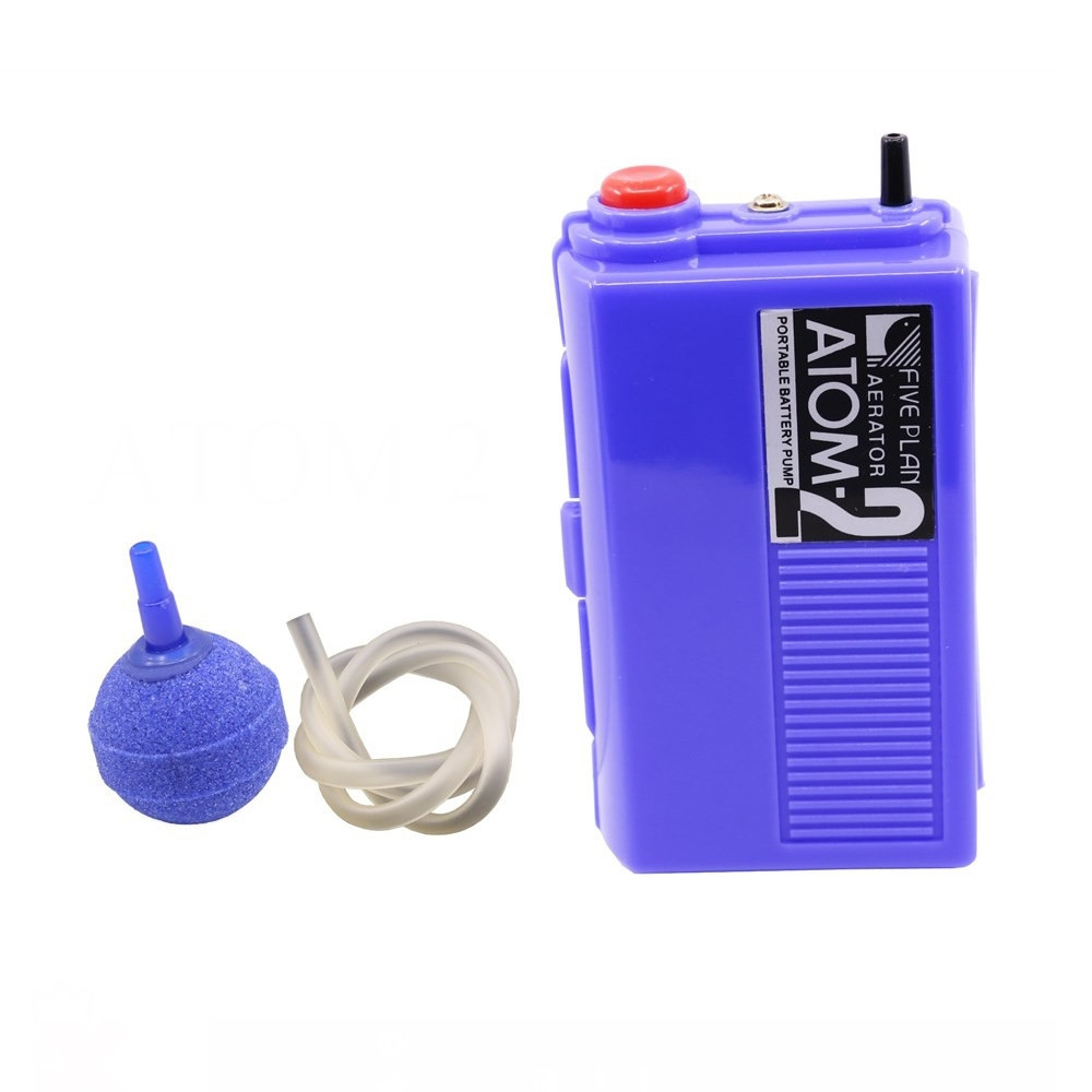 Автономный компрессор на батарейках для аквариума Атман Атом-2, цена ...