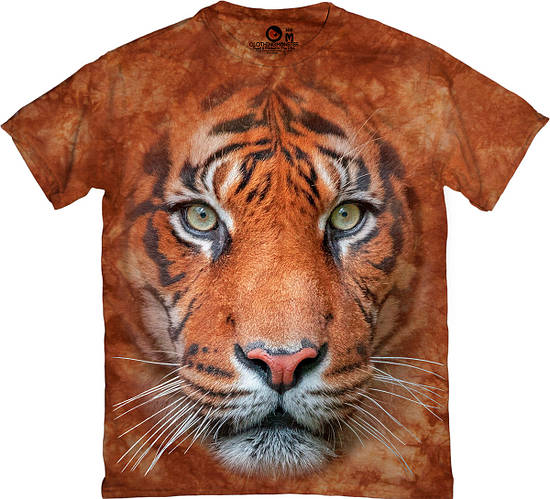 Футболка Тигр Tiger Face 5XL (ID#2207352453), цена: 1626 ₴, купить на ...