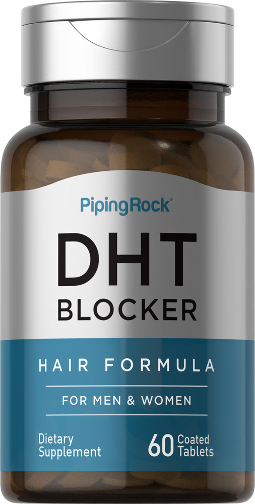 Piping Rock DHT Blocker Hair Formula for Men & Women 60 tablets ...