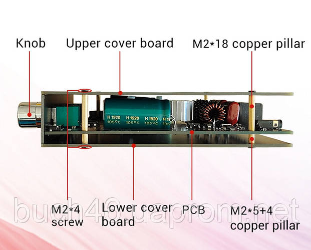 Wuzhi ZK-HT21 Усилитель звука 2.1 TDA7498E Bluetooth v5.0 160Вт*2 ...