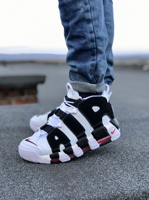 Чоловічі та жіночі кросівки Nike Air More Uptempo Взуття Найк Аптемпо ...